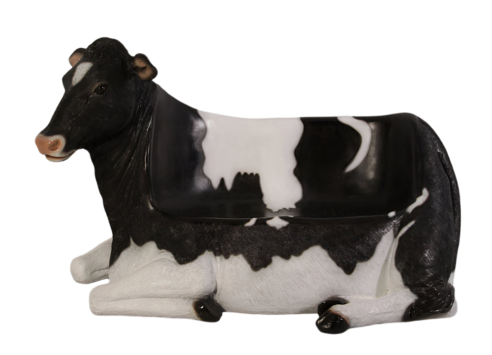 PH 120020 COW COUCH COWCH OUTDOOR BLACK WHITE