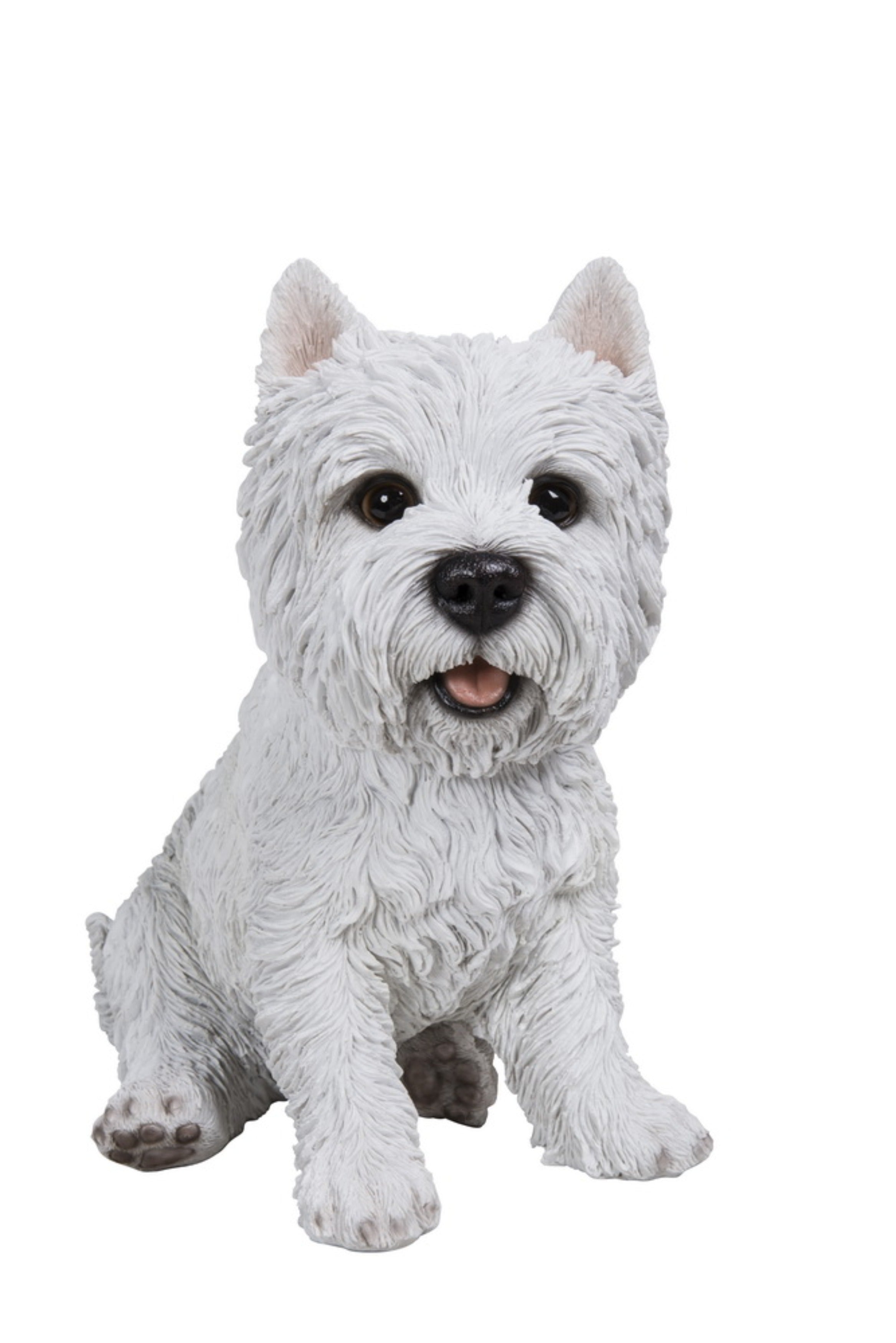 Sitting White Terrier – Hi-Line Wholesale CA